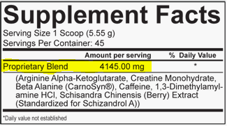 How To Read A Label: Proprietary Blend – BASE